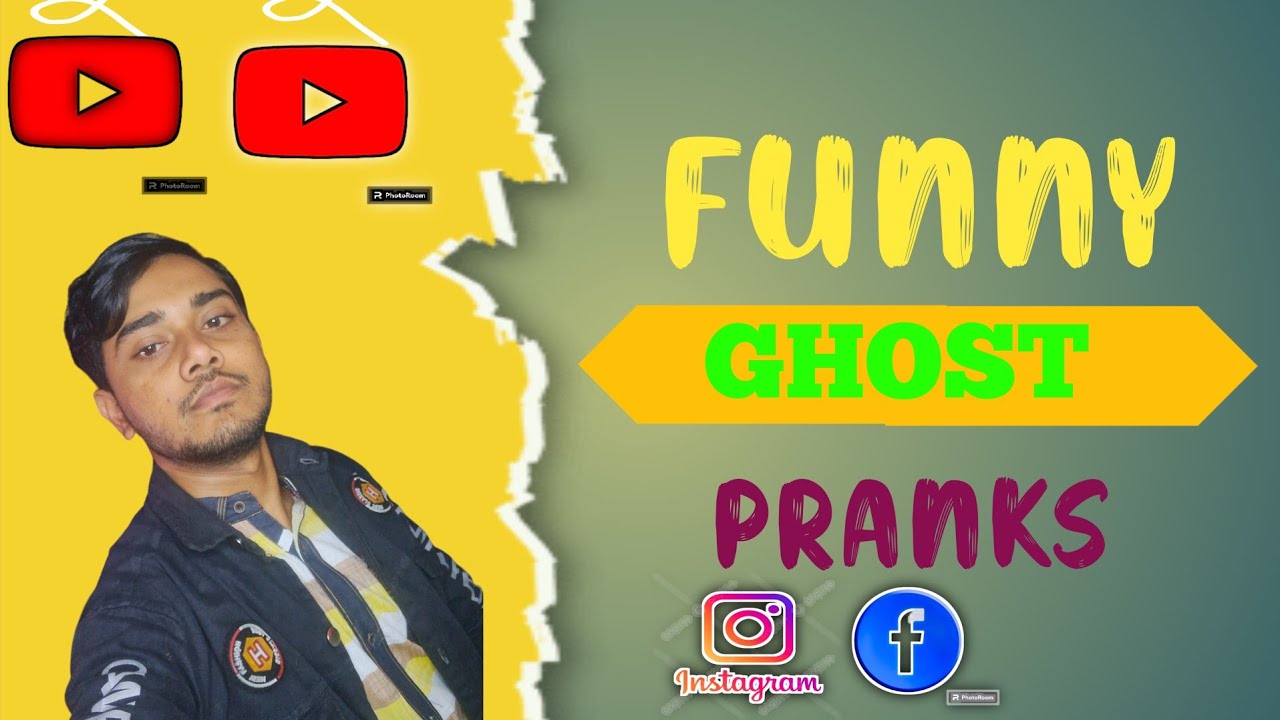 Real ghost prank ? funny ghost prank ? wait for end - YouTube