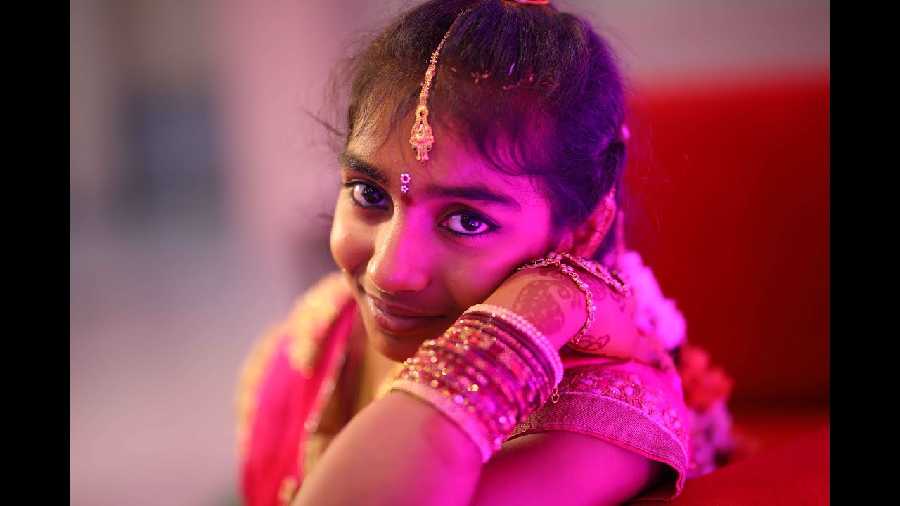 Saritha Half saree teaser murali photography vizag 7842300007 - YouTube