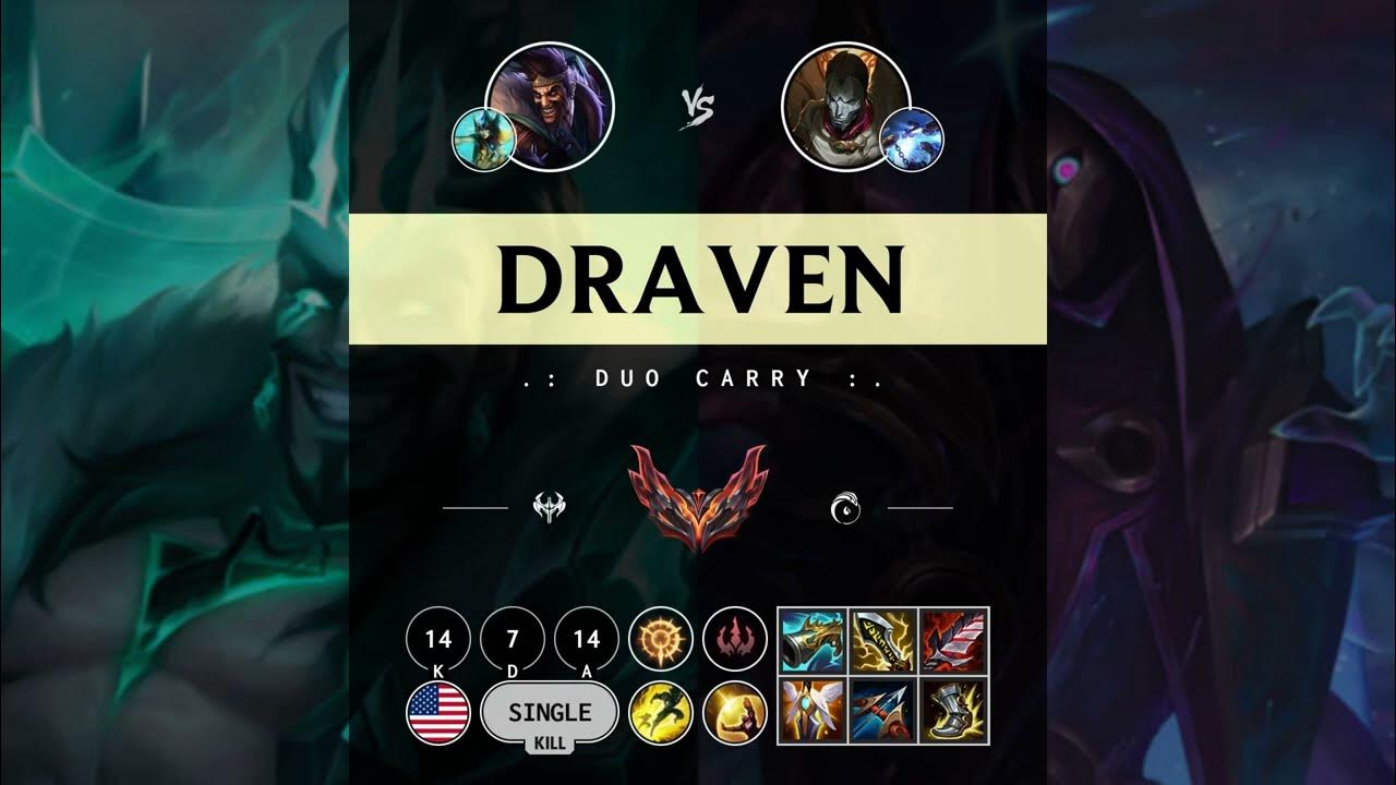 Draven ADC vs Jhin - NA Grandmaster Patch 14.11 - YouTube