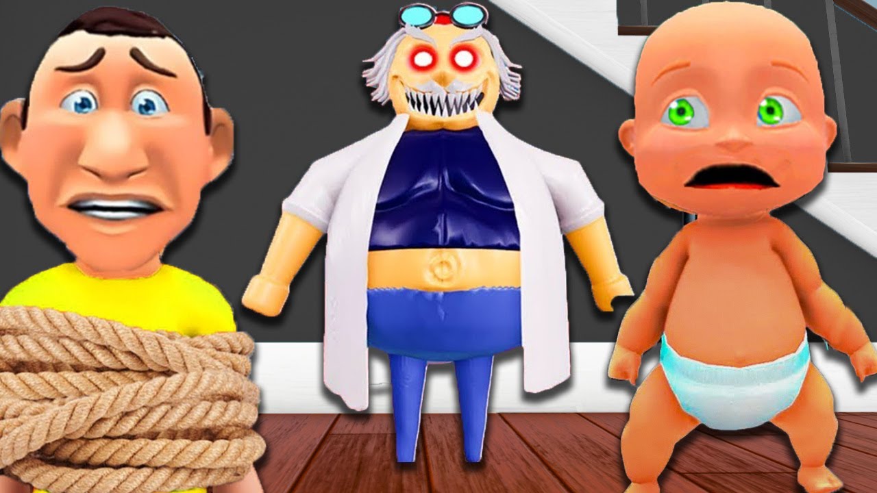 Baby Recues Dad From EVIL DOCTORS! - YouTube