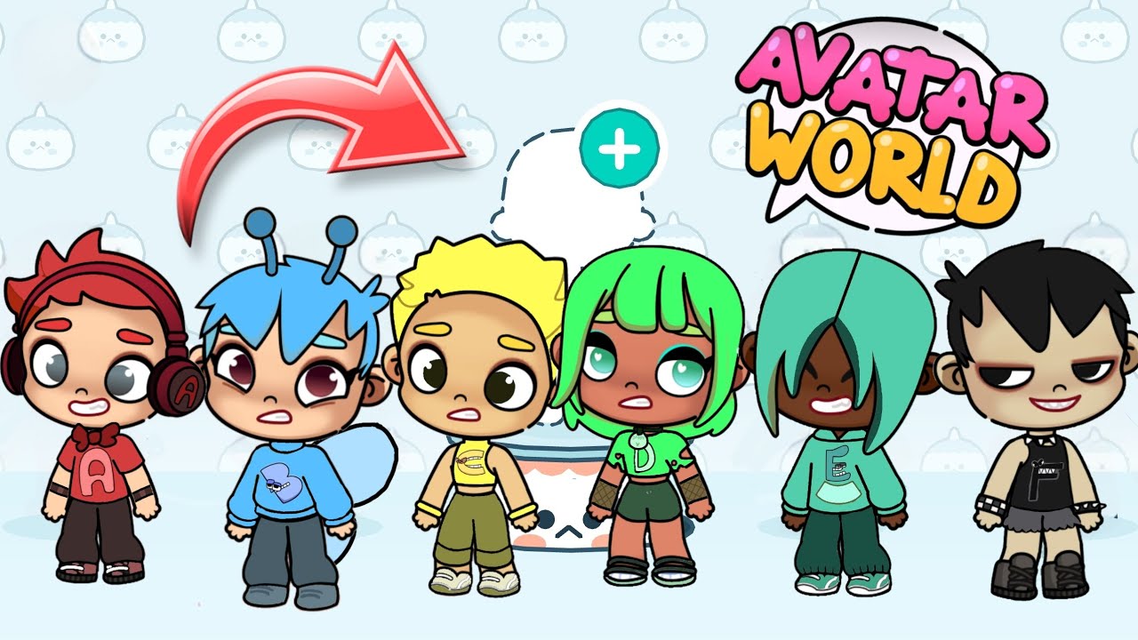 Drawing alphabet lore in Avatar World/ Humanized Alphabet lore ...