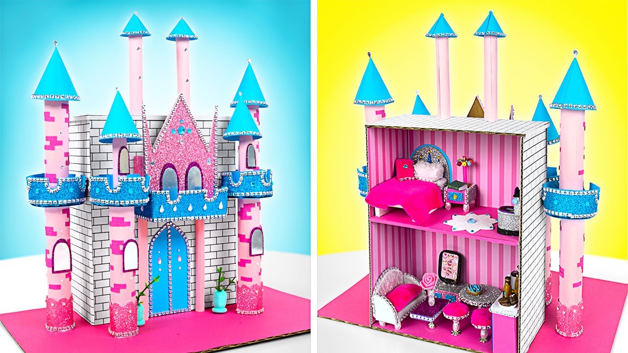 Crafting Princess Peach's Dream Home 🏰 - YouTube