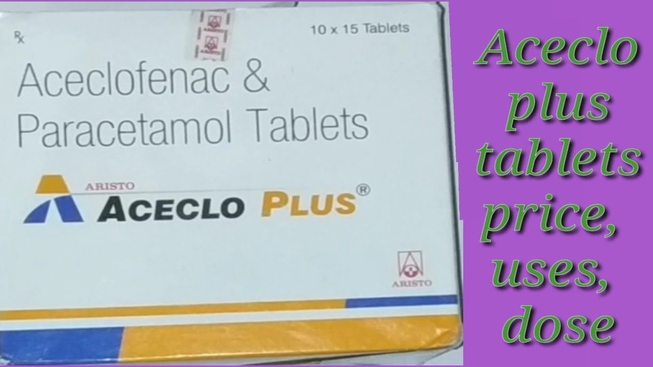Aceclo plus tablets|benefits|uses|dose|side effects.. - YouTube