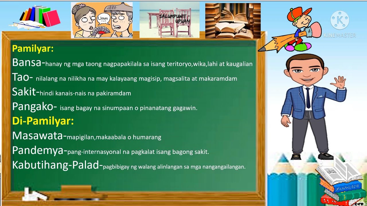 Grade Filipino Q W Kahulugan Ng Mga Salitang Pamilyar At Di 0 Hot Sex Picture