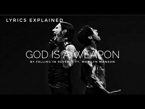 Falling In Reverse Ft. Marilyn Manson 'God Is A Weapon' | Lyrics ...