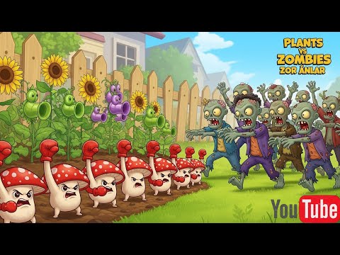 ZOR ANLAR - PLANTS VS ZOMBİES BÖLÜM #4