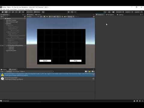 Photon Networking Unity || Part 3( UI, Connectivity, Start Room ...
