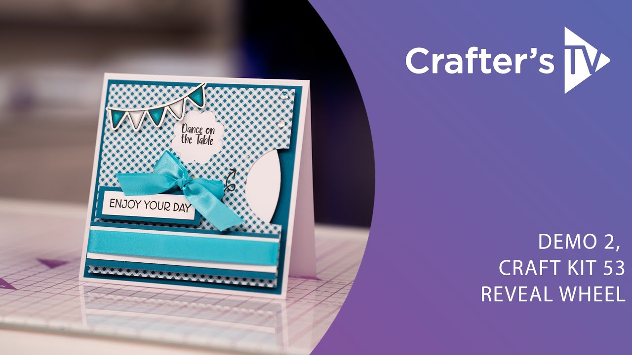 Monthly Craft Kit #53: Enjoy Your Day card with Craig Laird - YouTube