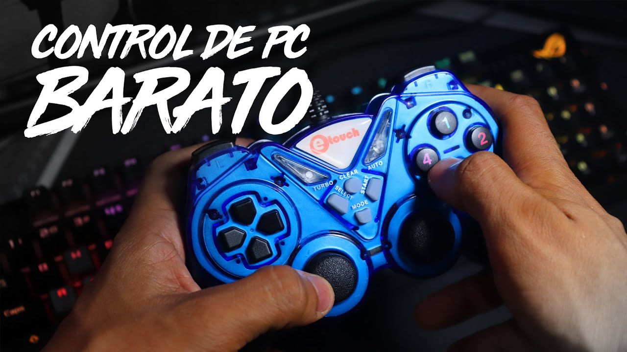 ¡COMPRÉ EL CONTROL PARA PC MÁS BARATO! El PU303 de E TOUCH / ¡PRÁCTICO ...