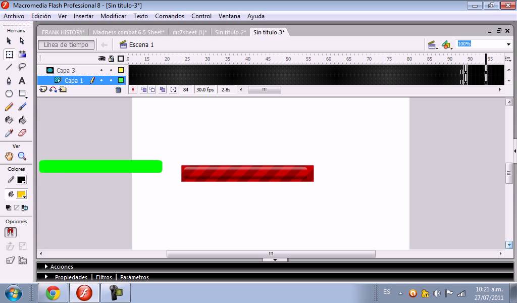 como hacer facil y rapido un preloader en flash 8!!!!!!.avi - YouTube
