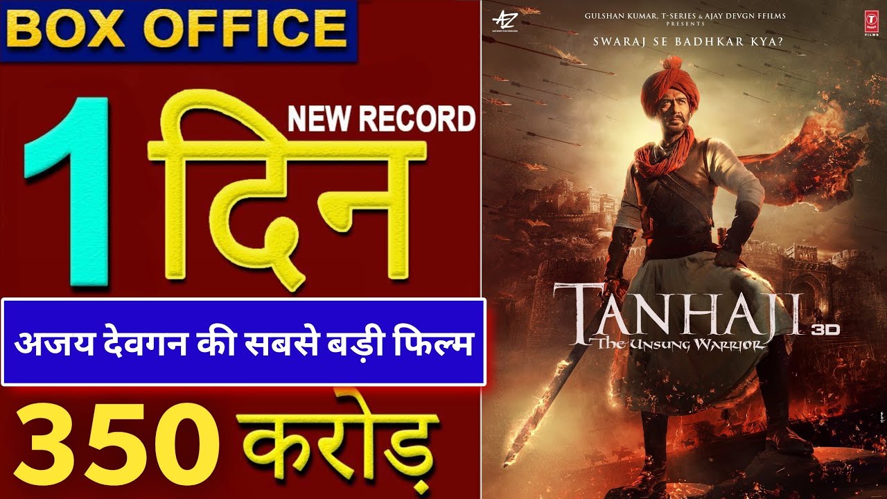 Tanhaji Movie | Ajay Devgn | Saif Ali Khan | Kajol | Tanha Ji Box ...