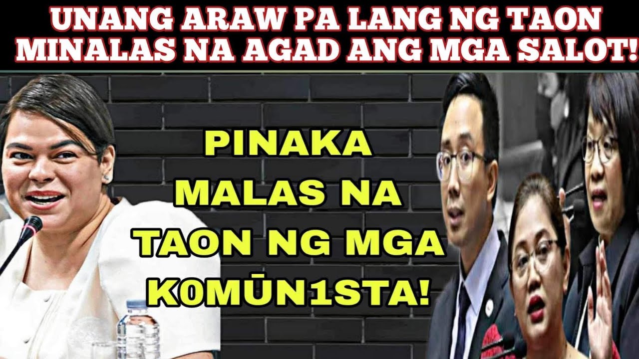 MGA K0MüN!STA SINALUBONG AGAD NG MATINDING DAGOK SA UNANG LINGGO NG ...