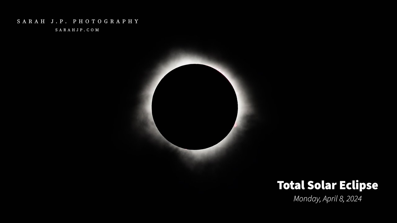 Total solar eclipse. April 8, 2024. Hamilton, Ontario, Canada. - YouTube