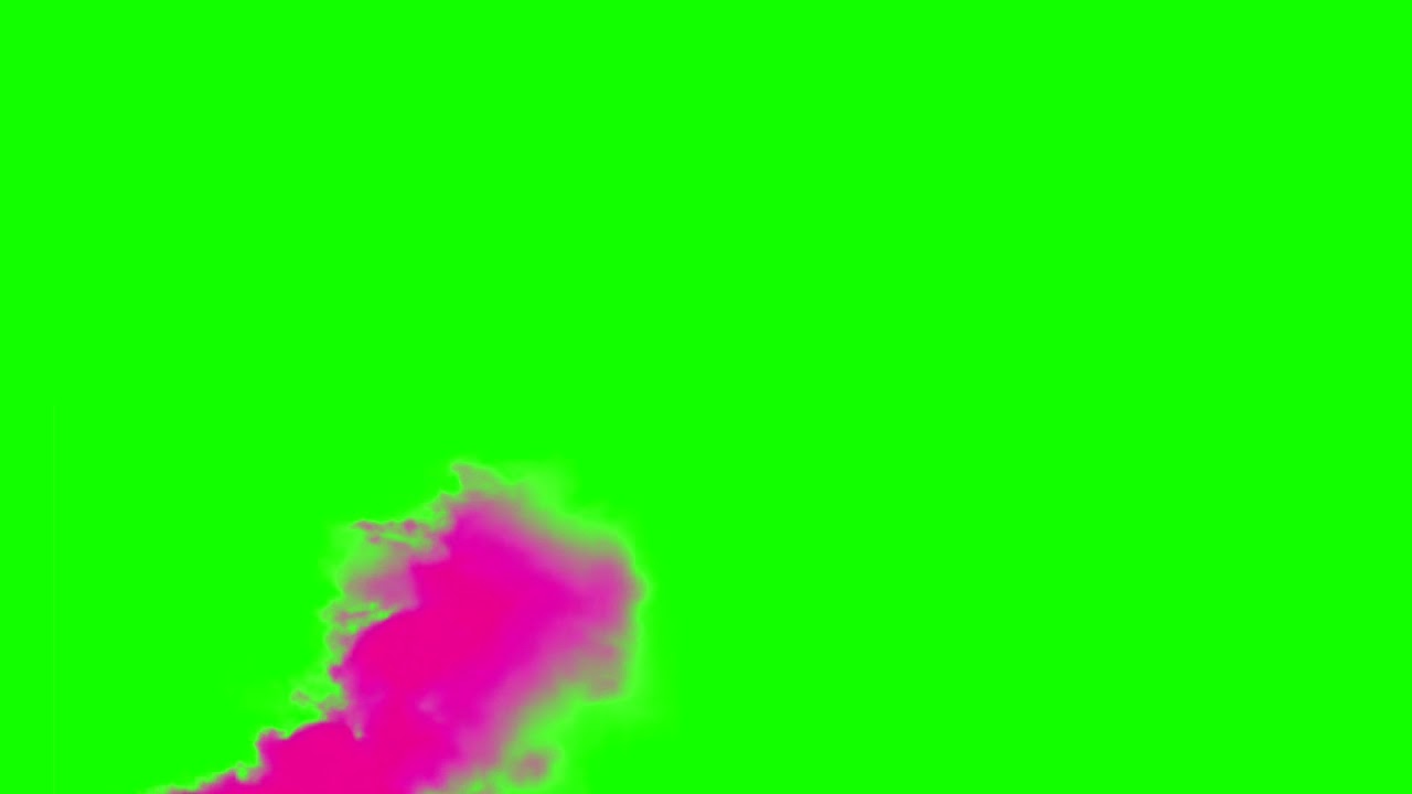 Green Screen Pink Color Effect || Chroma Key Pink Smoke Graphics - YouTube