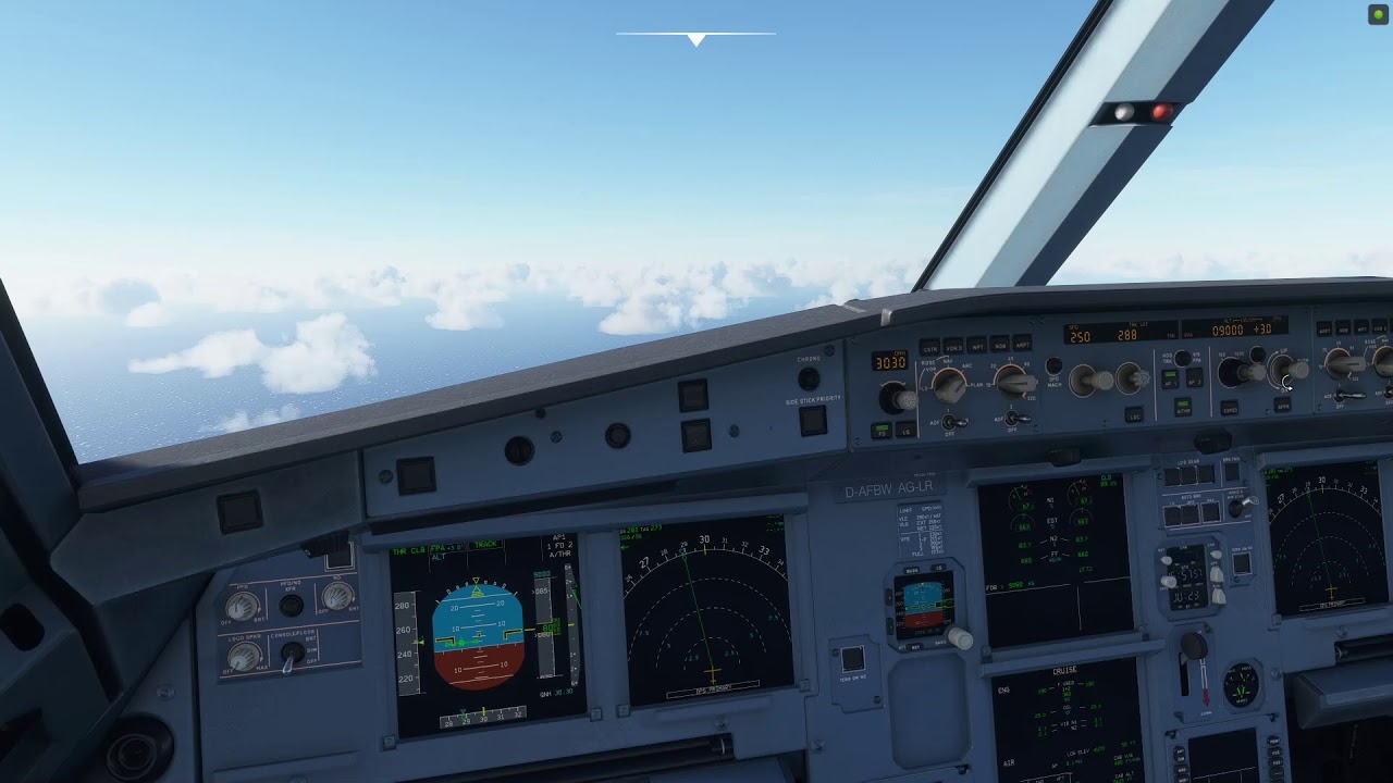 Airbus FBW - Custom AP - TRACK / FPA mode - YouTube