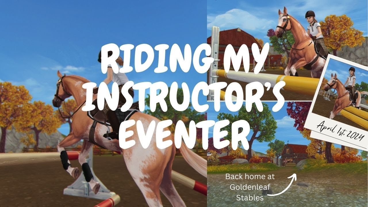 RIDING MY INSTRUCTOR’S EVENTER || BACK HOME FOR THE WEEK || SSO RRP ...