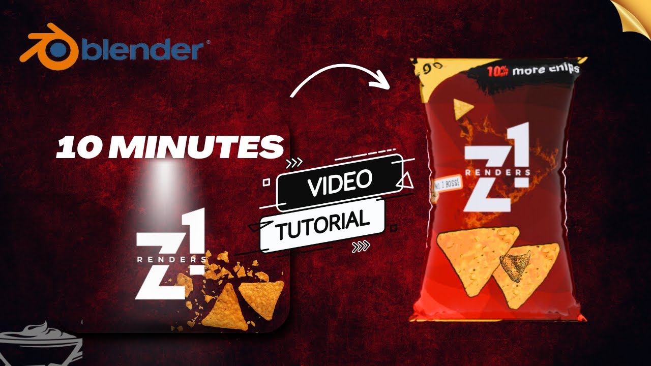 How to Make Irresistible Snack Pack Ads in Blender 3D! #blender ...