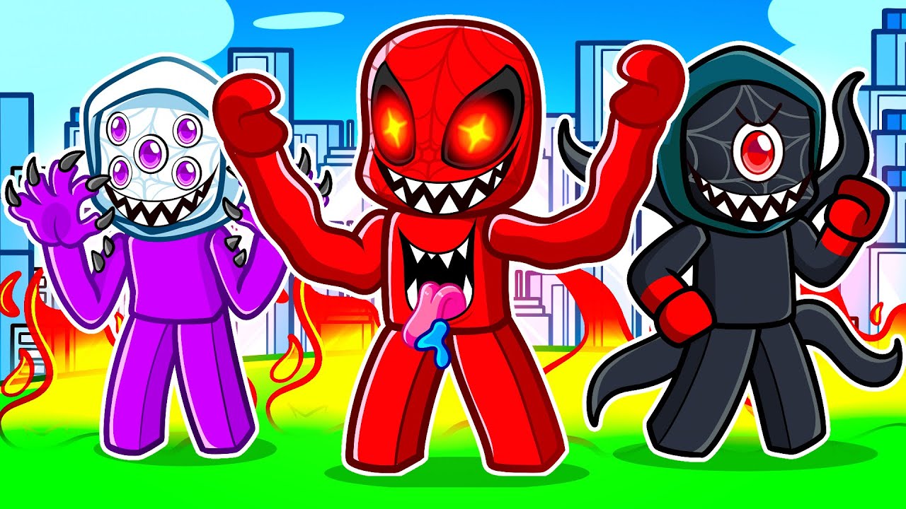 Spidey Friends Become MONSTERS in Roblox! - YouTube
