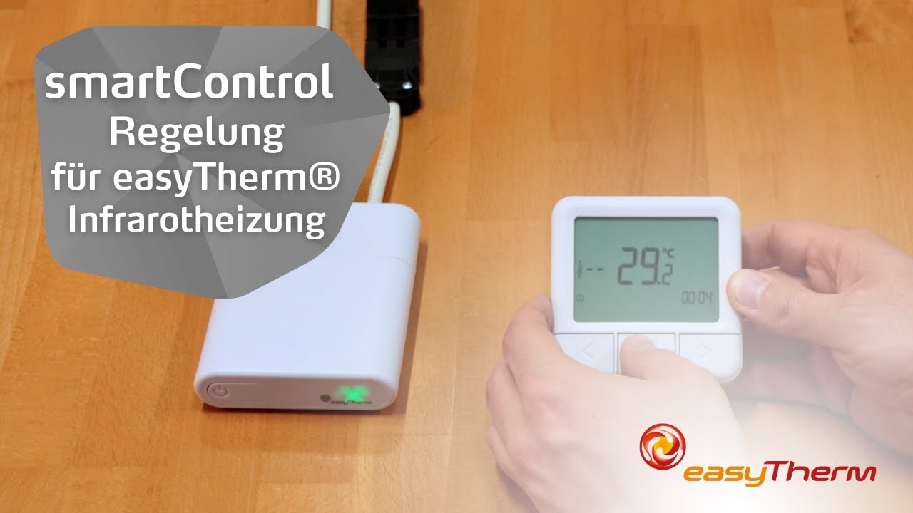 smartControl Regelung für easyTherm® Infrarotheizung - YouTube