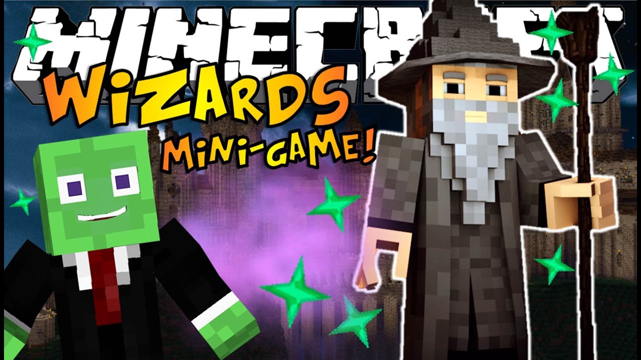 Minecraft | WIZARDS Mini-Game - Spells & Magical Carnage! (Minecraft ...