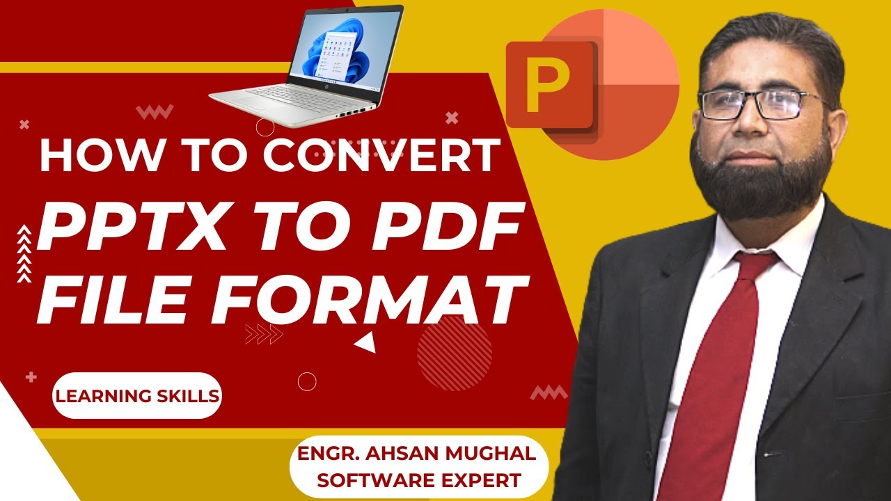 How to Convert Microsoft PowerPoint PTTX to PDF File Format, # ...