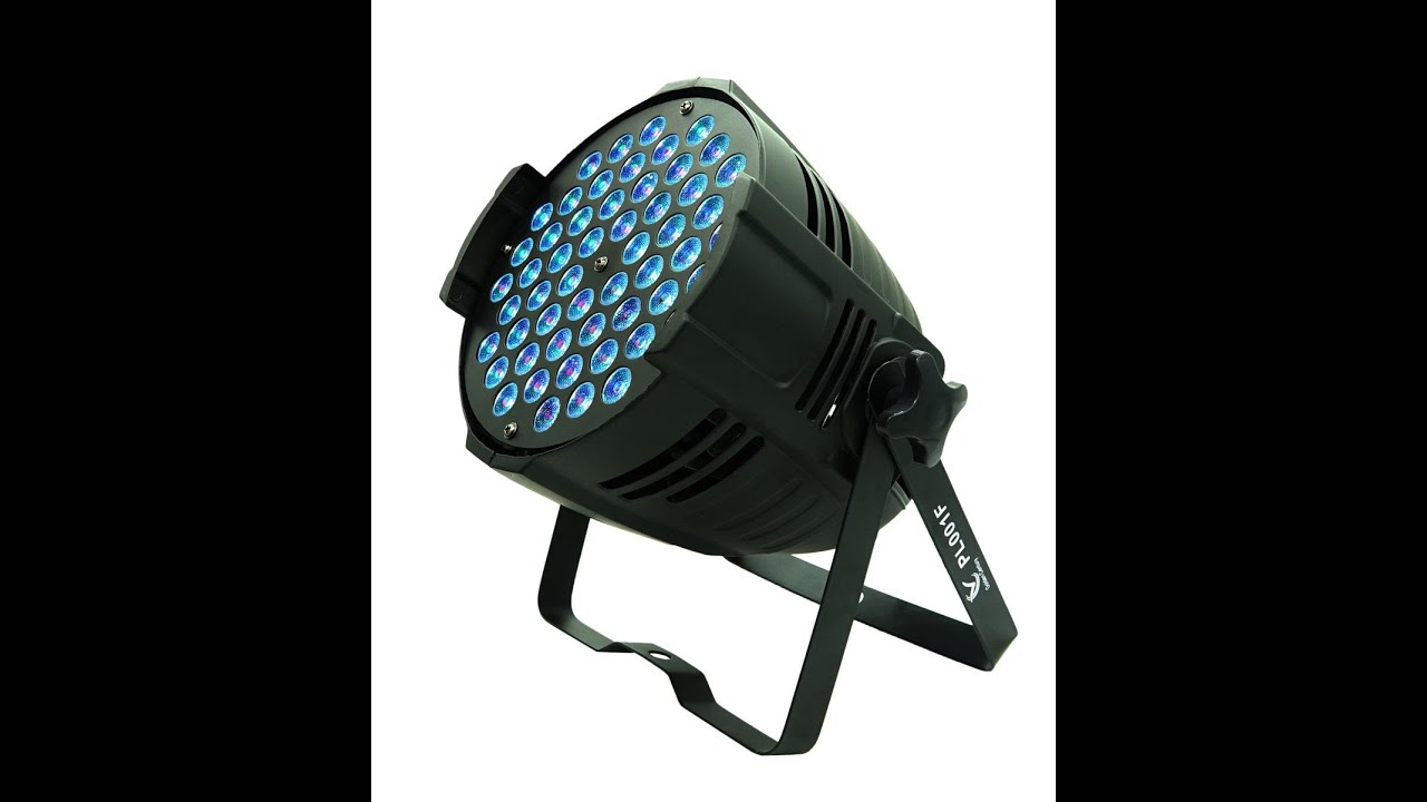 Model: PL001F; 54*3W Par Light-3-in-1. - YouTube