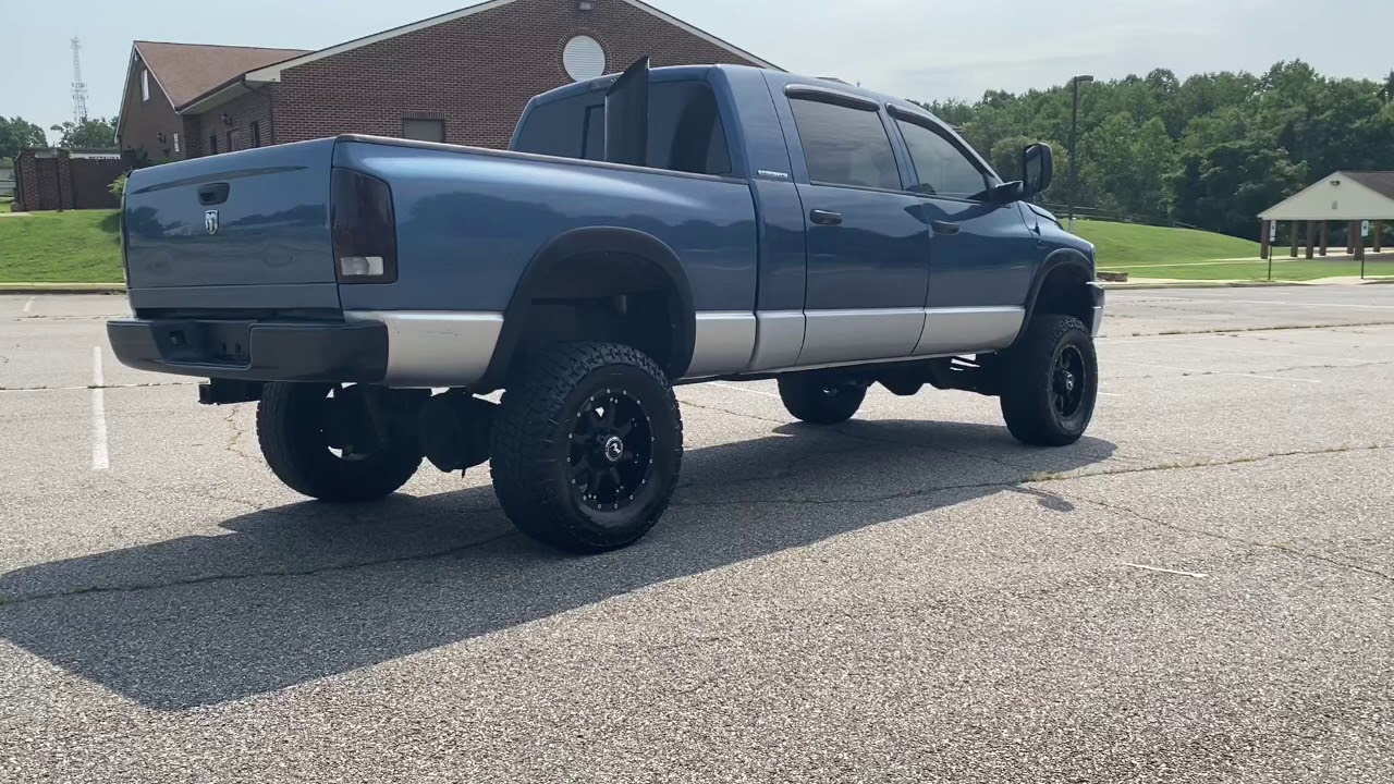 Lifted 2006 Dodge Ram 2500 MEGA CAB 5.9L Cummins turbo diesel with a ...