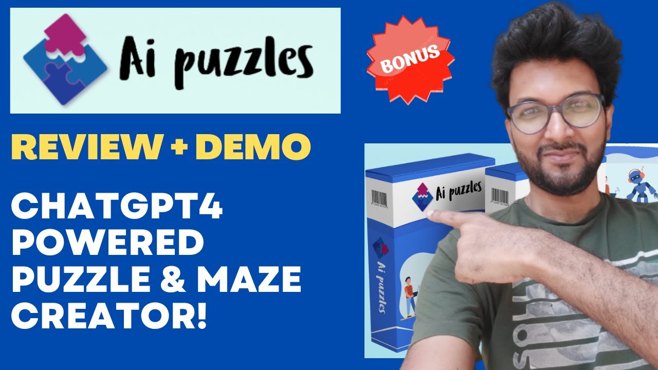AiPuzzles Review + Demo – ChatGPT4 Powered Puzzle & Maze Creator! - YouTube