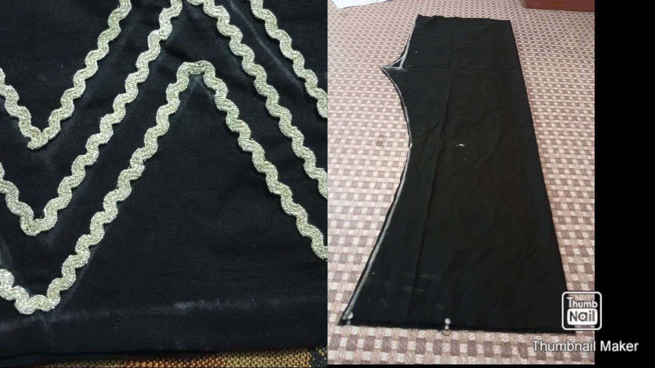 Palazzo design, how to make a Palazzo design, latest trouser design ...