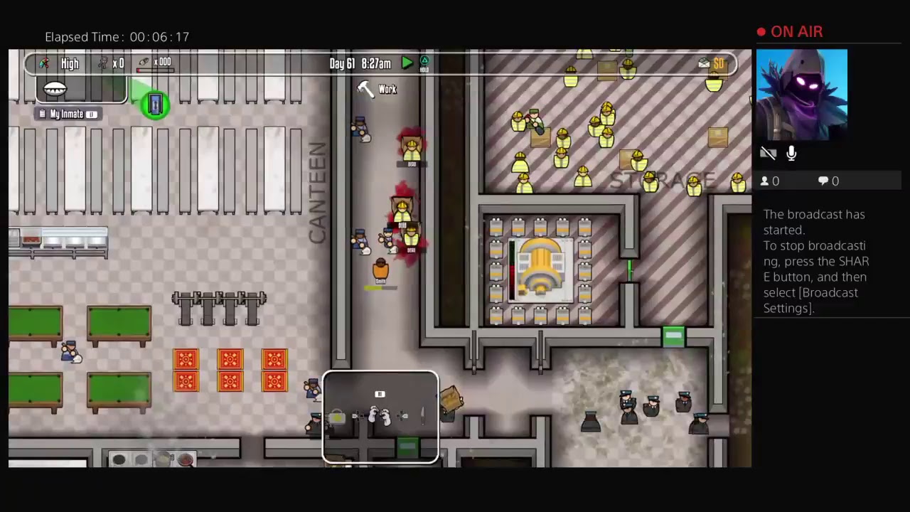 RIOT RIOT RIOT-Prison Architect Escape Mode - YouTube
