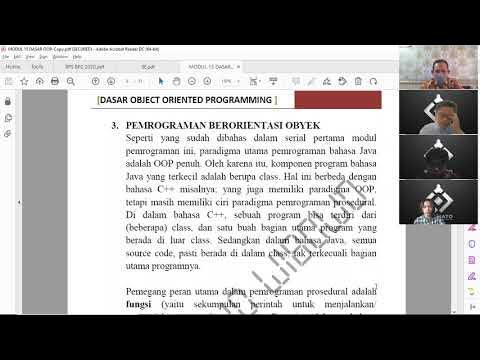 Bahasa Pemrograman: Dasar OOP (Object Oriented Programming) - YouTube