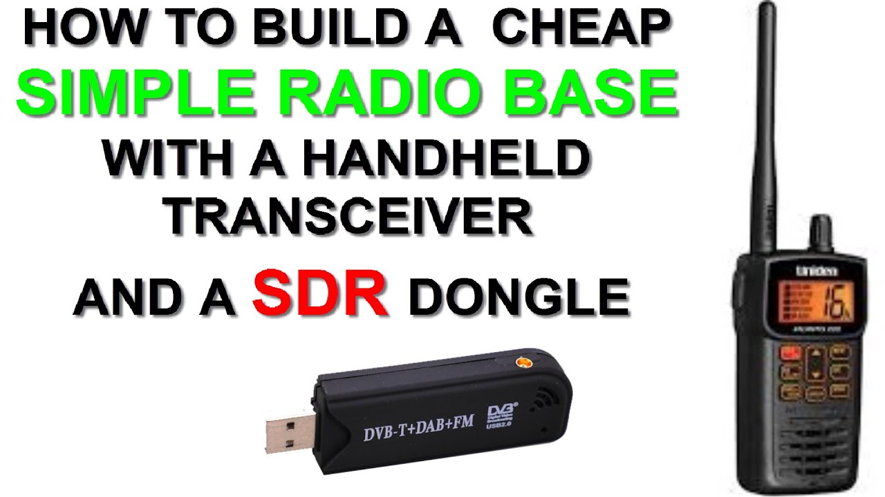 How to build a cheap simple Radio Base with a (Baofeng) handheld ...