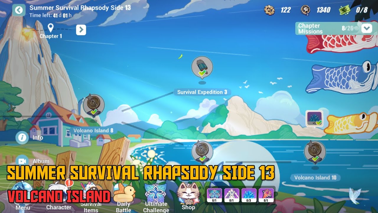 Honkai Impact 3rd - Summer Survival Rhapsody Side 13 [Volcano Island ...