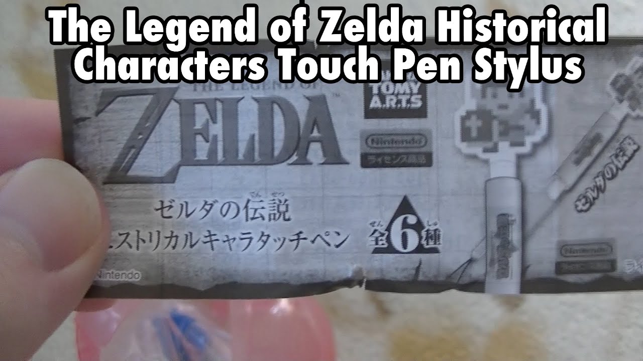 The Legend of Zelda Historical Characters Touch Pen Stylus ゼルダの伝説ヒストリカル ...