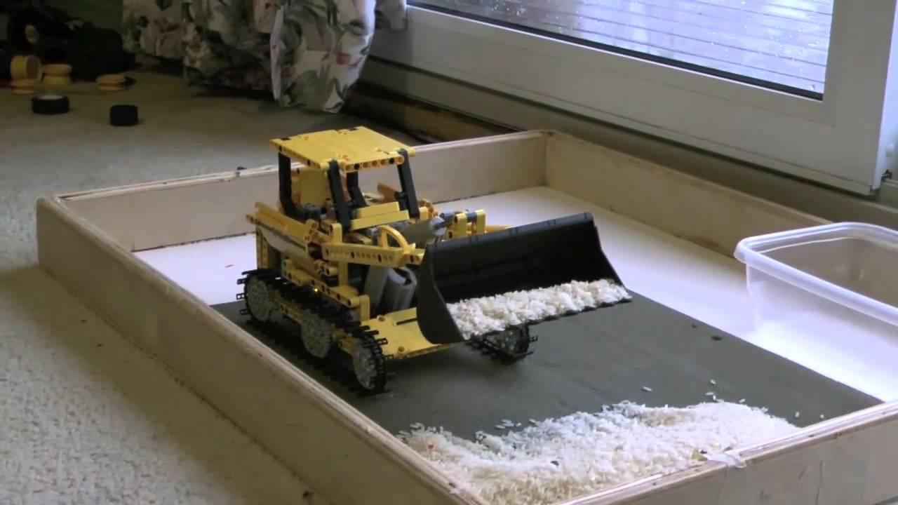 Lego Tracked Loader - YouTube