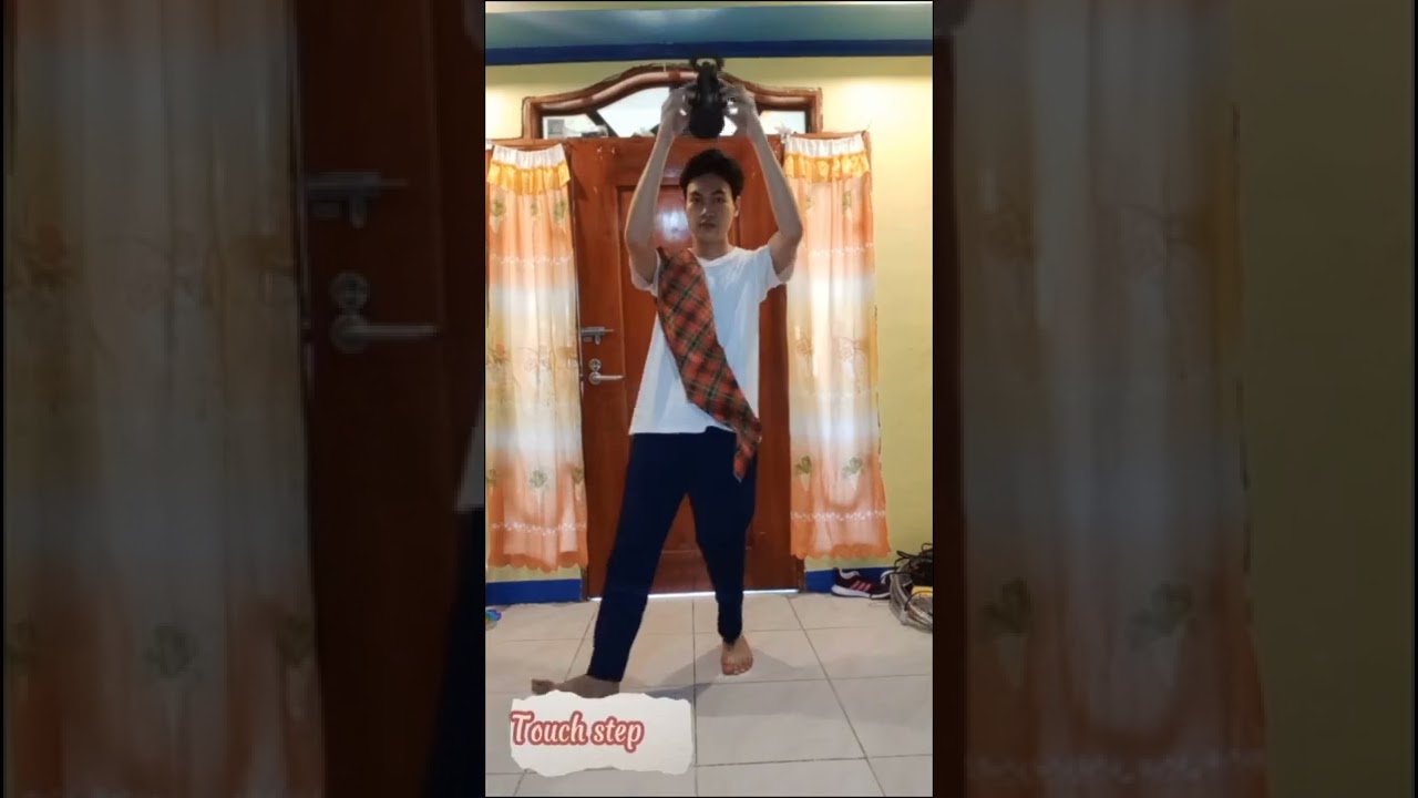 Sinulog festival basic dance step - YouTube