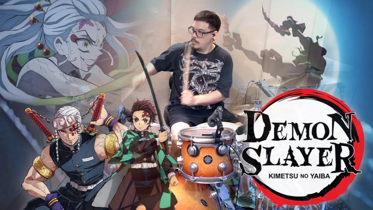 Demon Slayer SS2 OST | Aimer - Zankyou Sanka (残響散歌) | DRUM COVER - YouTube