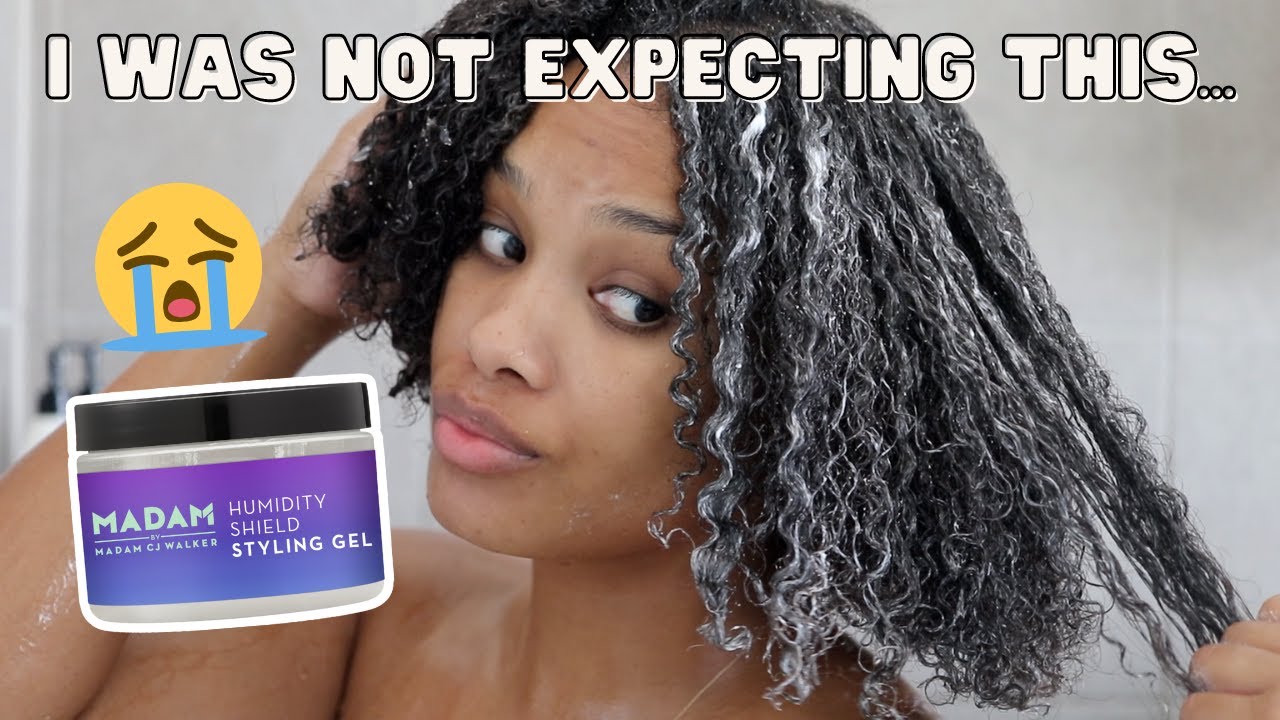trying MADAM by MADAM CJ WALKER?! wash and go + life updates - YouTube