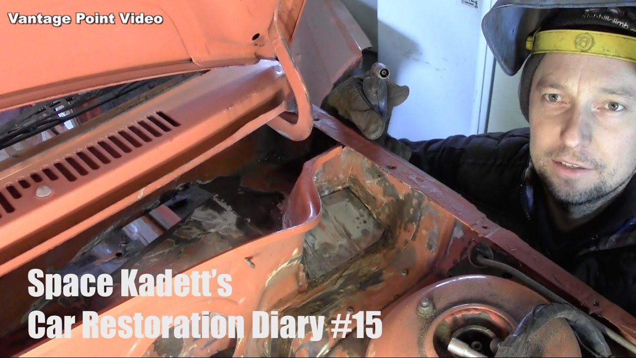 Welding Repairs Bulkhead & Scuttle Panel: Car Restoration Diary #15 ...