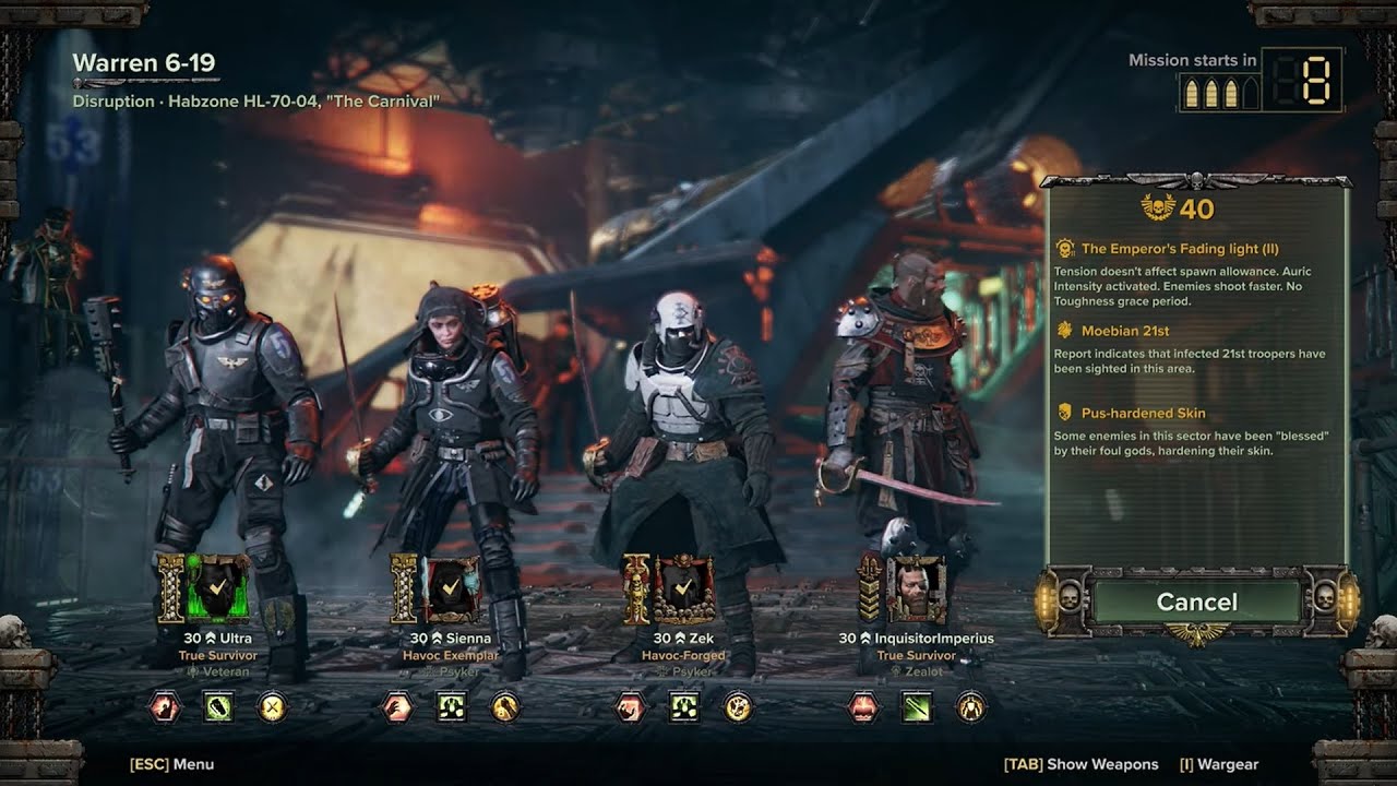 Auric Damnation Havoc 40 ║ Warren 6-19 ║ Veteran Maul + Lucius IV 1.6.7 ...