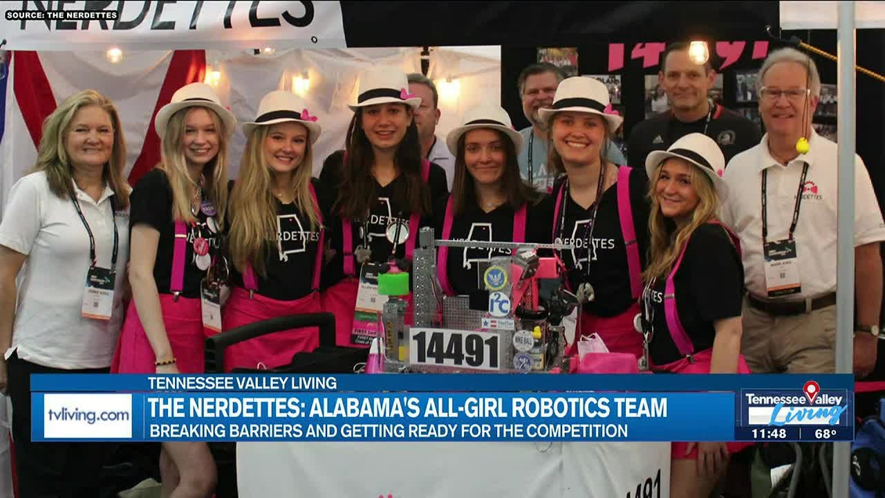 The Nerdettes: Alabama's All-girl robotics team - YouTube