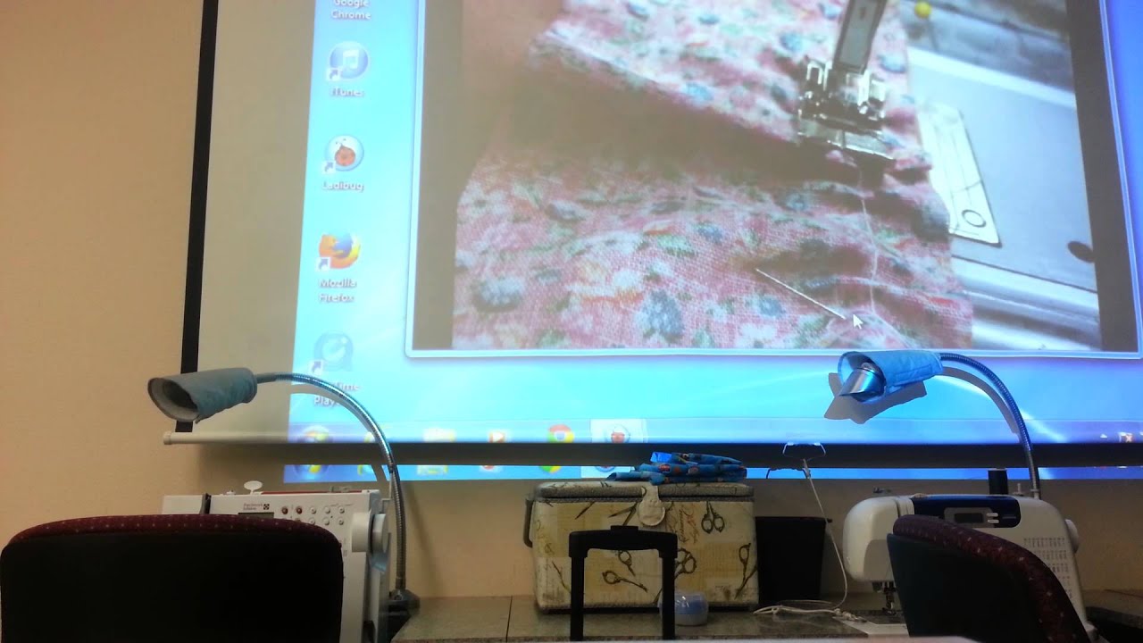 Sewing Class Ease Stitch Demo - YouTube