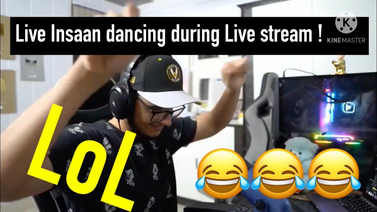 Live Insaan dancing during Live stream 😂😂😂| @Live Insaan | Mr Youtube ...