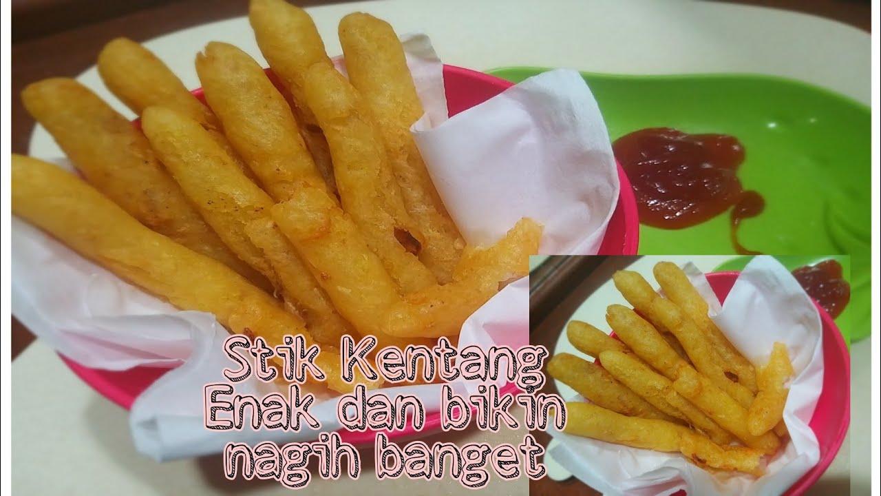 Cemilan sederhana || Stik Kentang simple dan enak banget - YouTube