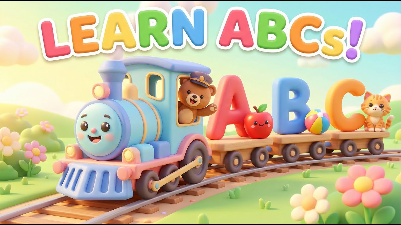 The Magical Choo-Choo Train’s Big Alphabet Adventure with Animal ...