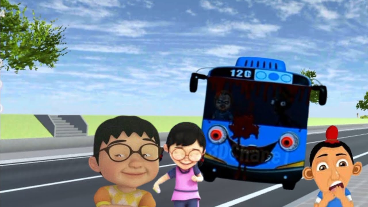 Teror Hantu Bus Tayo Zombie di Kampung Durian Runtuh - YouTube