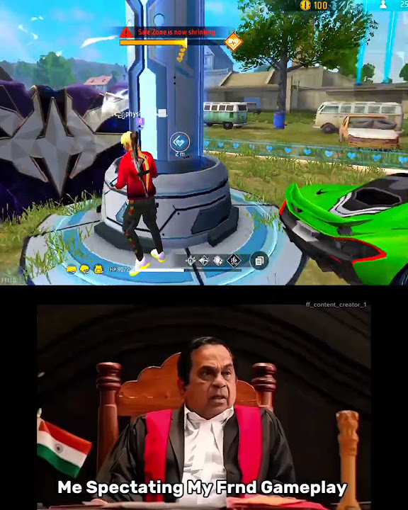 Me spectating my friend's gameplay 😂 - YouTube