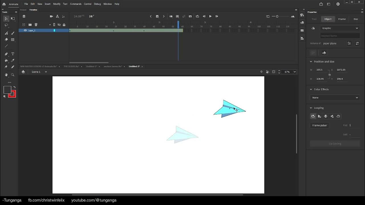 Basic Motion tween with motion path (Pinoy Tagalog Animation Tutorial) - YouTube