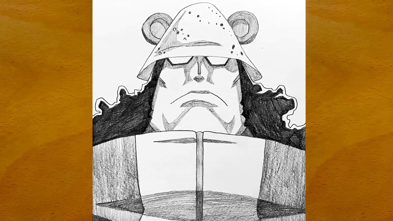 How to Draw Bartholomew Kuma Step by Step || One Piece Anime Sketch ...