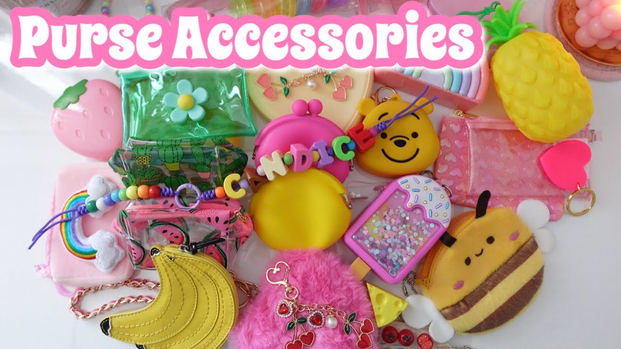 GIRLY BAG ACCESSORIES HAUL 🎀🌈🍉💕 - YouTube